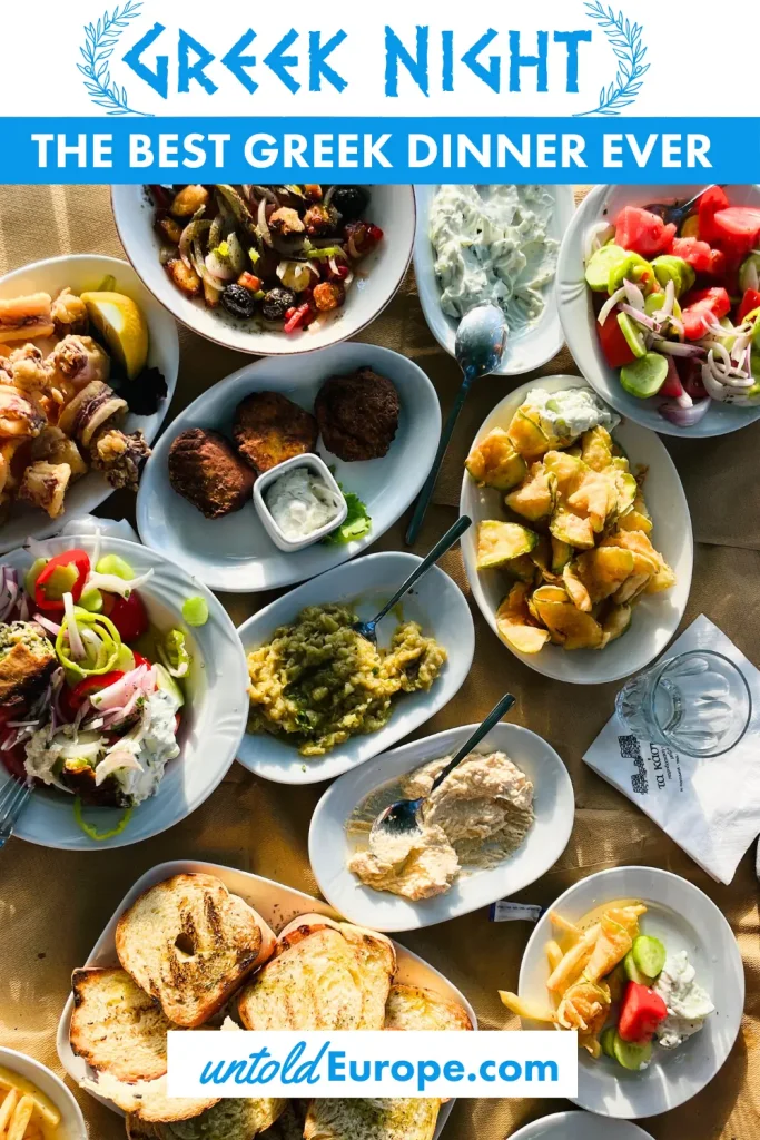 Greek Night with the Best Greek Dinner Ever - Untold Europe